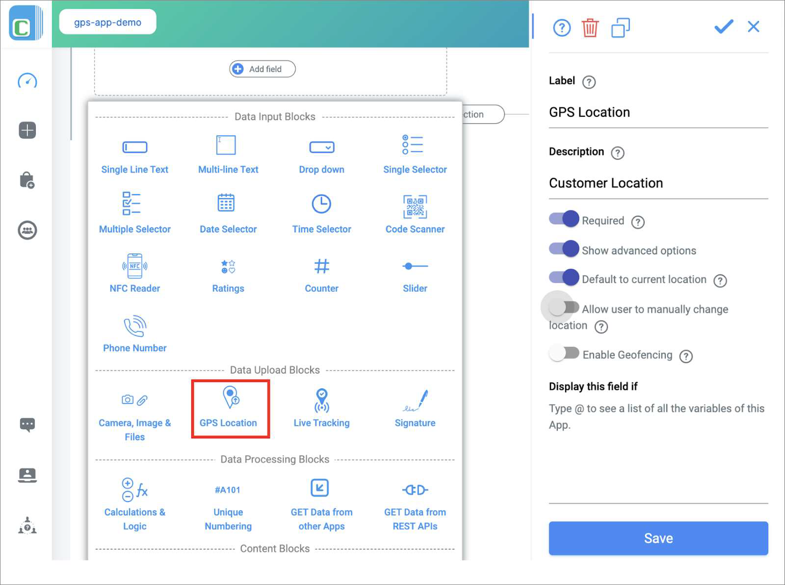 How To Capture The GPS Coordinates Into Mobile Forms 